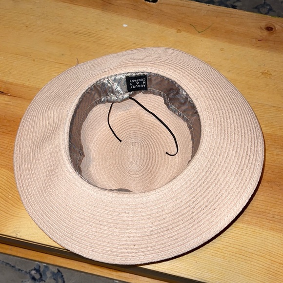 August Hats | Accessories | August Hat Co Blush Wide Brim Hat Wflowers ...